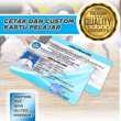 Jual Cetak Kartu Pre-Printed Custom PVC Member ID Card Kartu Pelajar di ...