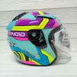 Jual Helm NHK R1 Motif Xinoid Light Tosca Purple Yellow Biru Tosca Ungu ...