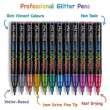Jual Colorful Art Co. Pena Gel Glitter untuk Mewarnai - Set Pena Ujung ...
