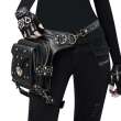 Jual Punk Leather Steampunk Belt Bag Waist Leg Hip Holster Cyberpunk ...