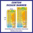 Jual Banner Spanduk Sepanduk Backdrop Kedai List Daftar Harga Es Teh ...