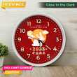 Jual Jam dinding chinese imlek kelinci 32cm glow in the dark menyala ...