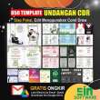 Promo 800+ Template Desain Undangan Pernikahan Kekinian Aesthetic Rustic cdr atau Corel Draw ...