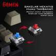 Jual GAMEN Titan Elite Mechanical Pluggable Switch RED Gaming Keyboard ...