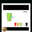 Jual Gelas Hitam Putih Warna Oriental Jepang Cafe Resto Kantor Melamin ...