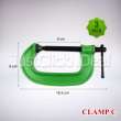 Promo Tekiro Klem Clamp C Besi 3 4 5 6 8 Inch Diskon 10% Di Seller ...