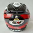 Jual Gm Helm Race Pro X-Ride Black Red Single Visor Racepro di Seller ...