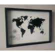 Jual LUKISAN Hiasan Dinding Wooden Poster Lukisan Pajangan World Map ...