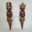 Jual Kerajinan Ukiran kayu Rama Sita 80cm sinta shinta hiasan dinding ...