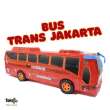 Jual Mainan Anak Diecast Busway Mobil Bus Transjakarta Friction Car Bis ...