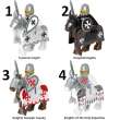 Jual Templar Knight Perang Salib Horse Kuda Jerusalem Minifigure Lego ...