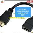 Jual KABEL EXTENSION TEBAL HDMI 30 CM SAMBUNGAN JACK MALE FEMALE LAPTOP ...