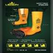 Jual Sepatu Boots Ujung Besi Size 42 Safety Steel Toe Kuning Legion ...