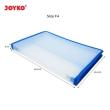 Jual Joyko ZF-2539-1 F4 Zipper File Map Plastik Resleting Jala - Biru ...