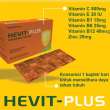 Jual Hevit Plus Multi Vitamin C 500mg dan Mineral Zinc Kesehatan Imun ...