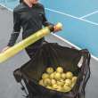 Jual keranjang bola tenis rolling tennis retrieval ball basket di ...