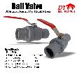 Jual Stop Keran 1/2 inci Ball Valve PVC Gagang Besi Handle Besi di Seller Digo Tools Mart ...