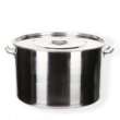Promo Panci Pendek 50cm Stainless Stockpot Tebal Homeline Short Stock ...