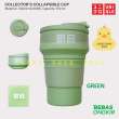 Promo Uniqlo Tumbler Cup Mug Foldable Collapsible Travel Gelas Lipat ...
