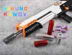 Promo Worker MOD Metal Shell Bearing Scar Muzzle BCAR Foam Dart Toy-NOT ...