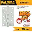Promo Engsel Pintu PALOMA BHP 704 STD 5X3X3MM 4BB ECO Diskon 23% di ...