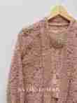 Jual ALODYA Kebaya Brokat Model Kartini Kutubaru Warna Mocca Nude Latte ...