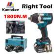 Promo Kamolee Tools DTW700 Electric Impact Wrench 1800W Brushless Diskon 23% di Seller Rhmd ...