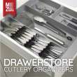 Promo Soignee Kitchen Drawer Cutlery Organizer Tray Rak Sekat Sendok ...