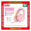 Promo Headphone Gaming Cewek Ladies Pink Lucu Headset Gamers Microphone ...