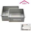 Promo Unopan Square Cake Pan Removable Bottom/ Loyang Persegi Bongkar ...