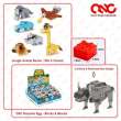 Promo CNC Surprise Egg Bricks & Blocks - Jungle Animal Series , LEGO ...