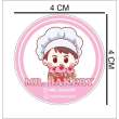 Jual CETAK STIKER LABEL BULAT TOKO OLSHOP KEMASAN PRODUK MAKANAN CUSTOM ...