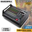 Jual Power Mixer Audio 8 Channel - Speaker output Amplifier 2 x 450 ...