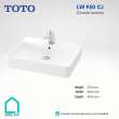 Promo Wastafel Keramik Console Lavatory LW 950 CJ LW950CJ Body Only ...