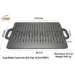 Promo Homemaster Cast Iron/besi Cor Persegi/rectangle Gridle 44 Cm ...