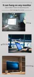 Jual Screen Bar Monitor Light LED Lampu Meja Kerja Gaming Setup Desk 50 ...