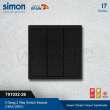 Promo Simon i7 Black Saklar Triple Hotel 3 Gang 2 Way Switch (Tanpa ...