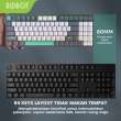 Promo ROBOT WORKMATE II Gaming Mechanical Keyboard Backlit Wired PBT ...