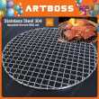 Jual Bbq Grill Net Jaring Bulat Stainless Steel Barbecue Wire Mesh ...